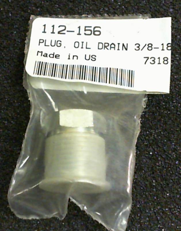 PLUG, OIL DRAIN 3/8-18NPT HEX | Store